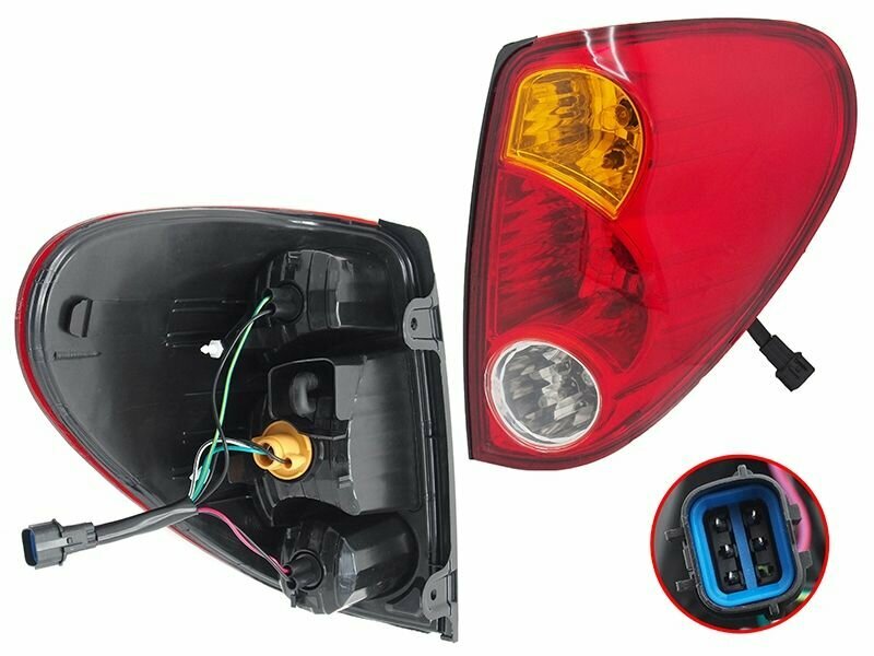 Фонарь задний правый фара задняя правая Mitsubishi L200 KB Митсубиши Л 200 2006-2015