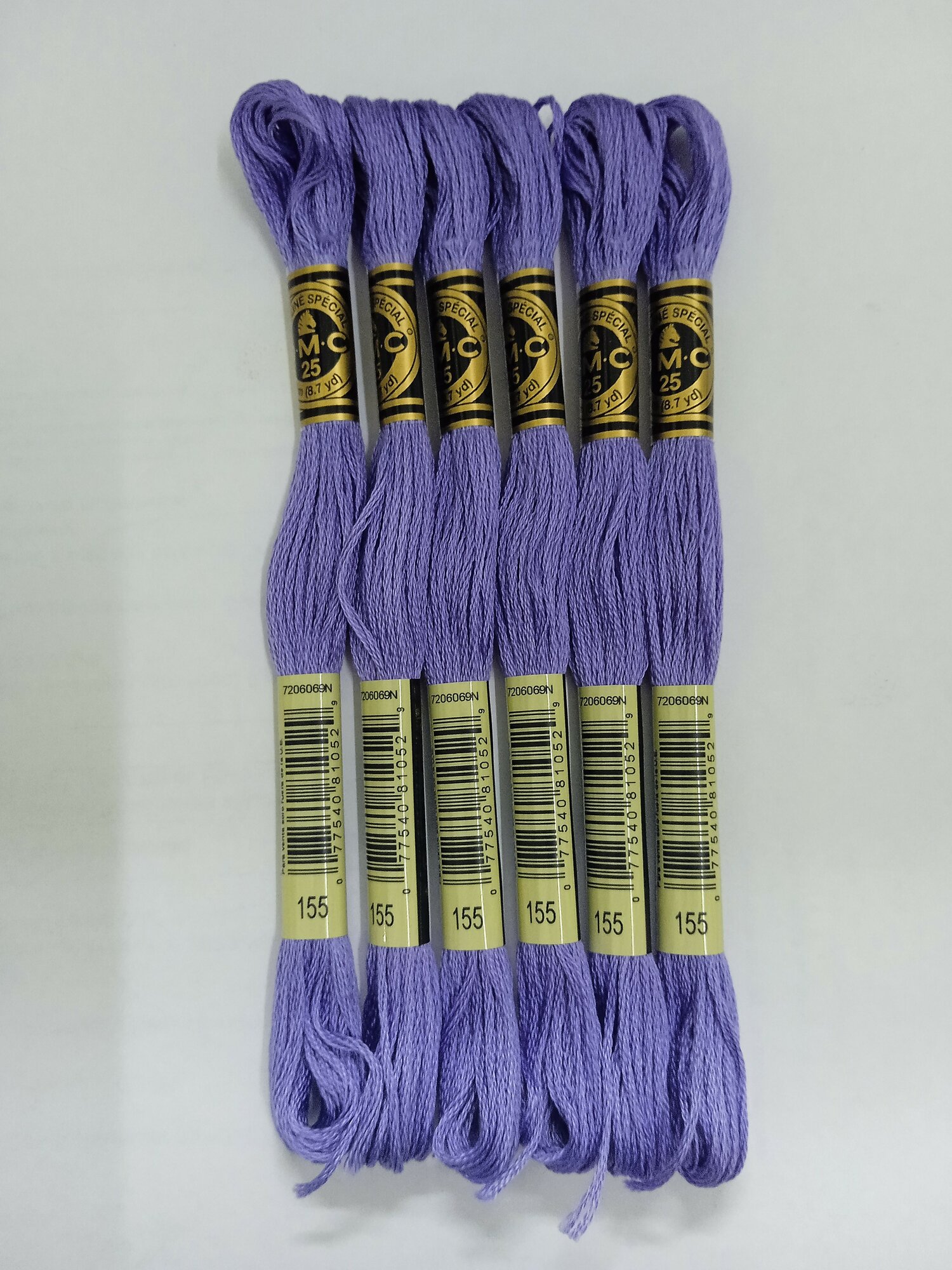 Набор ниток мулине, 8 м, 6 шт DMC-155_6