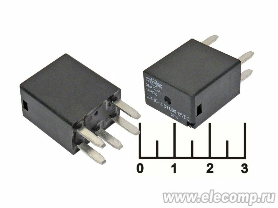 Реле =12V 35A/14V 301-1C-C-D1