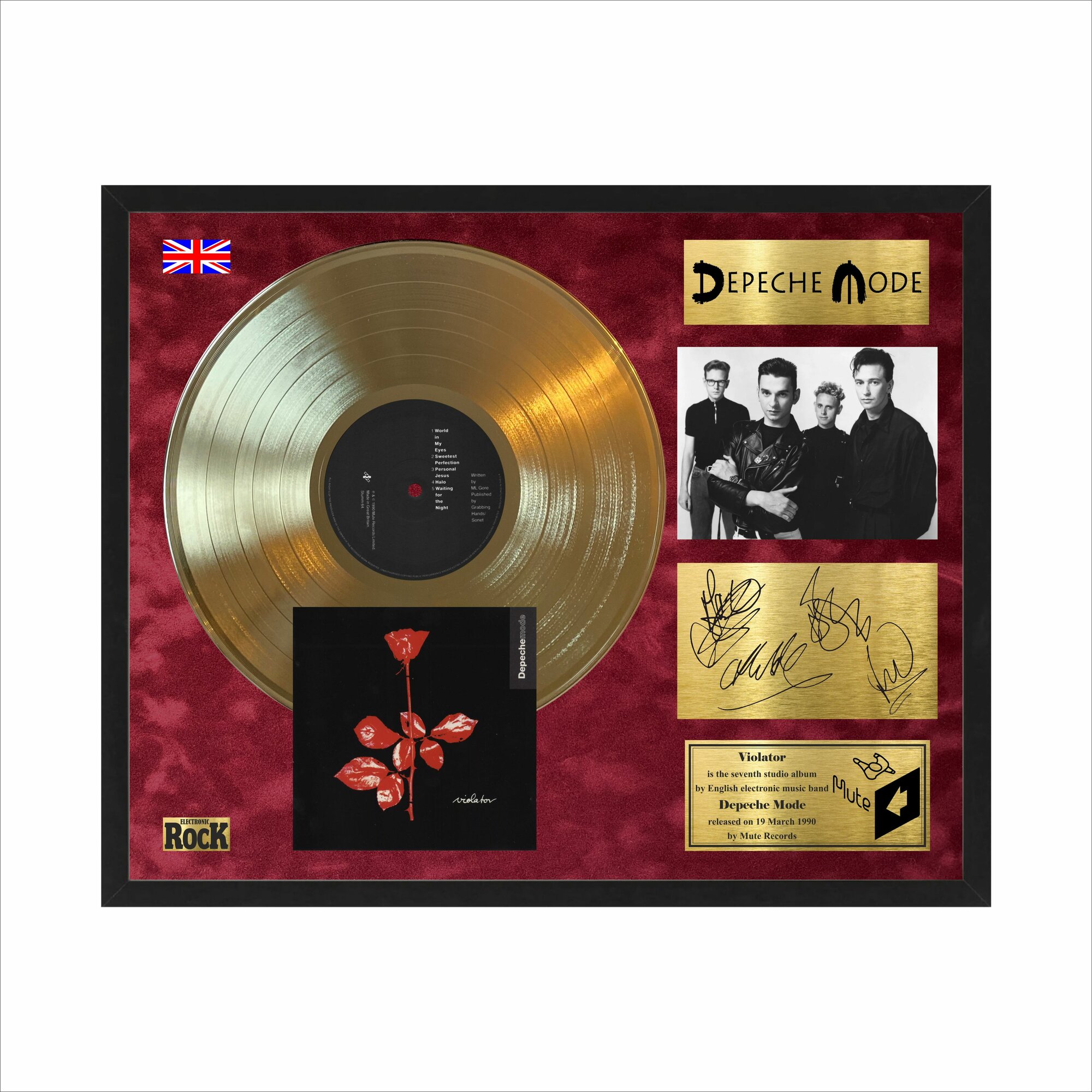 Интерьерная картина Depeche Mode