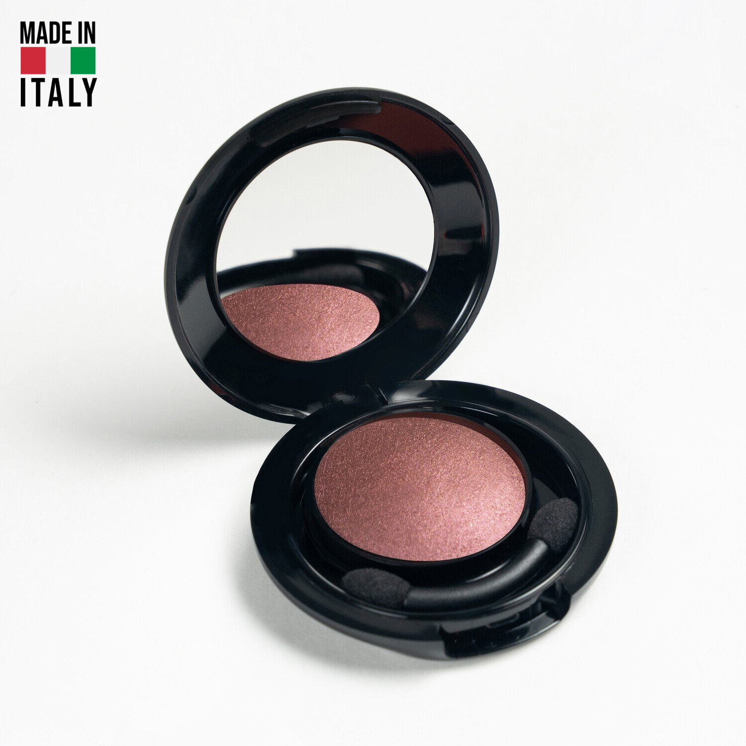 Тени для век дуохромные, спаркл FACE nicobaggio professional make-up запеченные для макияжа глаз с сияющим эффектом