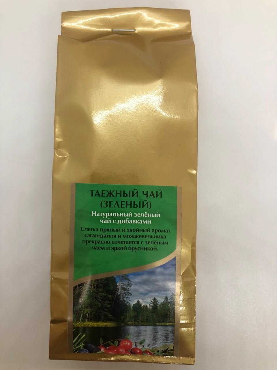 Чай зелёный листовой "Таёжный чай" 100 гр.