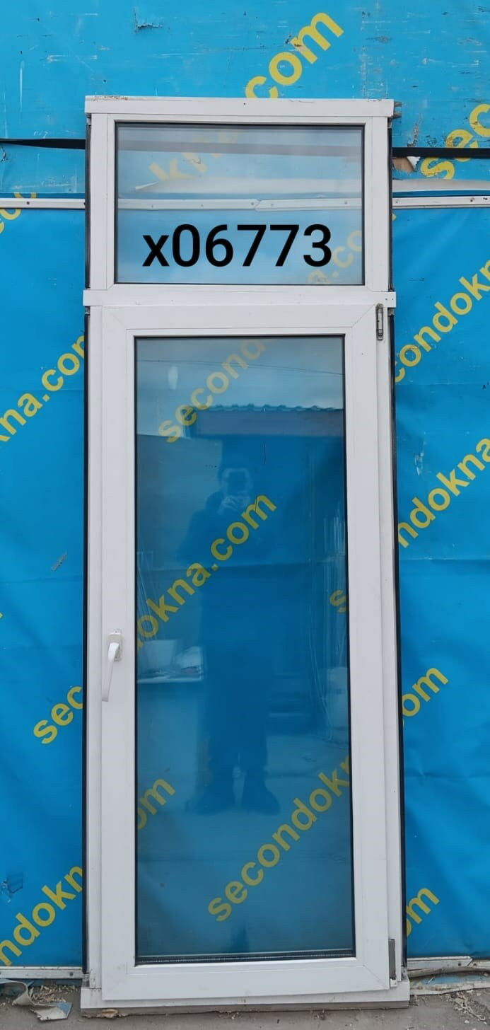 Пластиковое окно Б/У 2160(в) 1700 об х 770(ш)