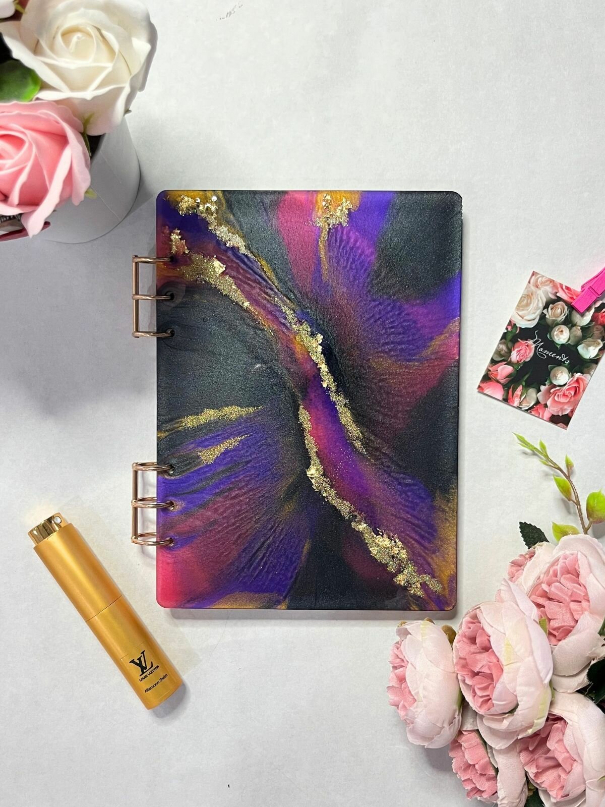 Ежедневник ручной работы Галактика 80 листов