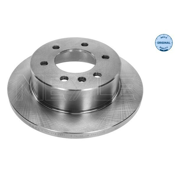 Диск тормозной задний для автомобиля Mercedes Benz Volkswagen, MEYLE 015 523 2100 (2 шт.)