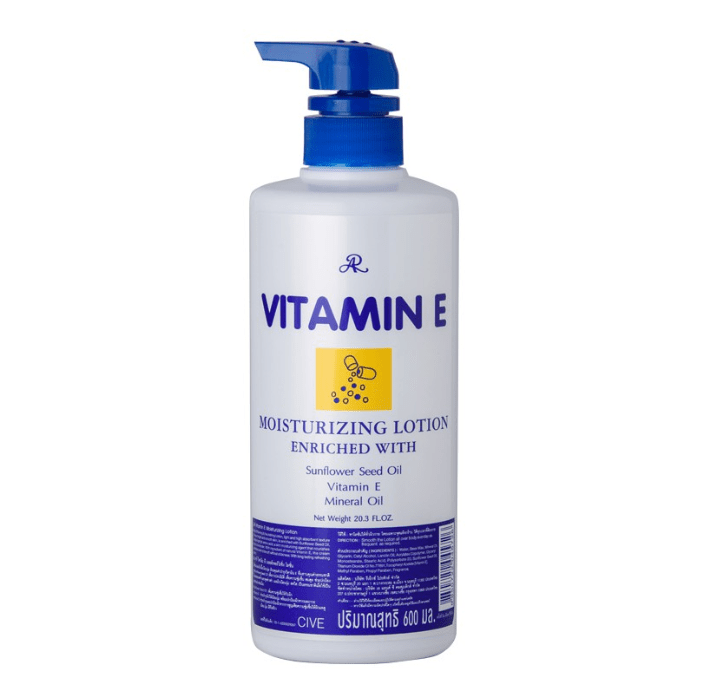 VITAMIN E Moisturising Lotion Enriched with Sunflower Seed Oil, AR (Увлажняющий лосьон с витамином Е, обогащенный маслом подсолнуха), 600 мл.