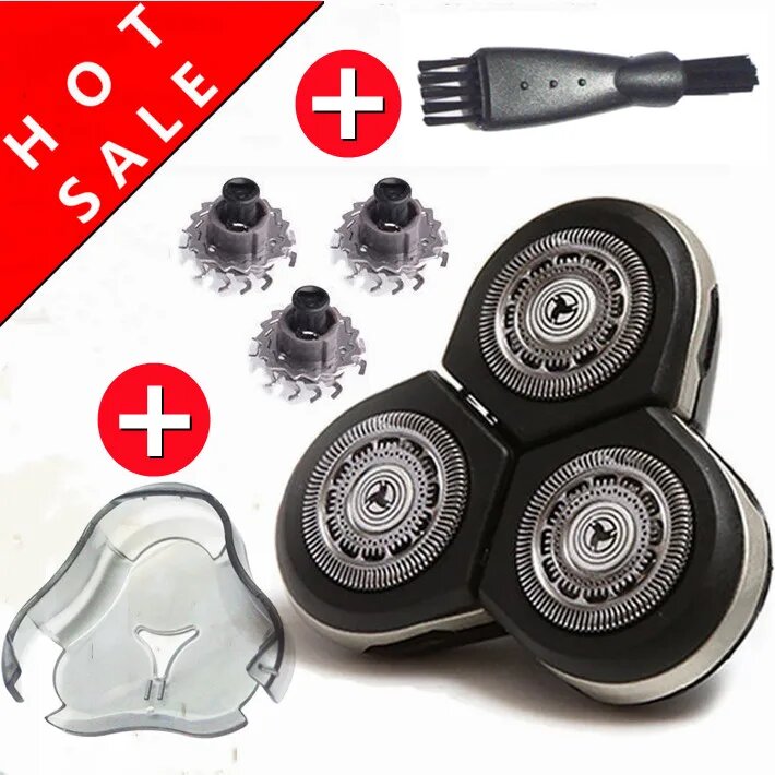Сменные головки RQ12 для бритвы Philips RQ1250, RQ1260, RQ1275, RQ1280, RQ1290, RQ1250CC, RQ1260CC, RQ1280CC, RQ 1050, 1060, 1090