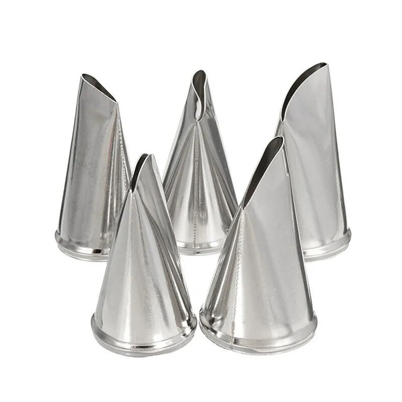 YXMOULD набор металлических насадок для крема лепесток розы 5 шт