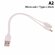 Разветвитель Micro USB + Type-C 20см, A2