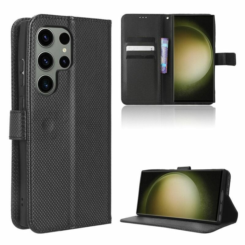 Многофункциональный чехол-книжка MyPads для Samsung Galaxy S25 Ultra (Самсунг Галакси S25 Ультра)
