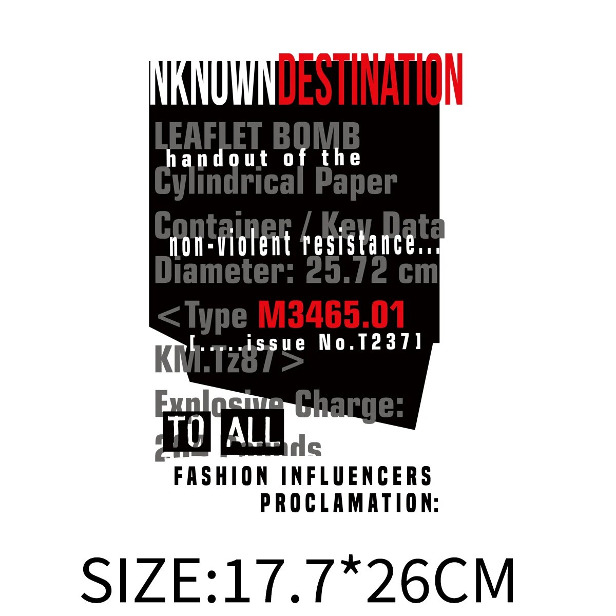 Нашивка ROCKTANG "PARIS MIAMI" Черный, FA102-7