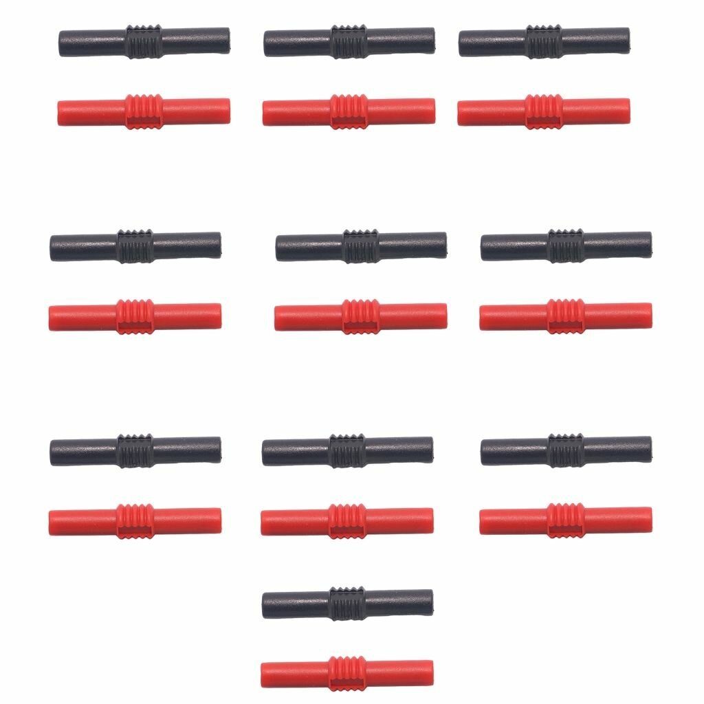 Кабели питания,20шт 4-миллиметровый разъем типа "банан" для подключения к адаптеру-соединителю