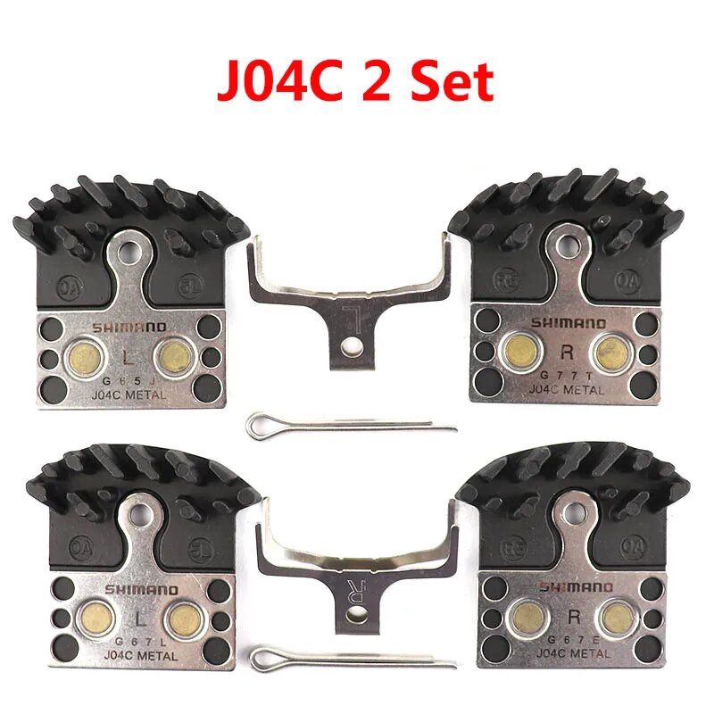 Колодки тормоза SHIMANO J04C Metal Ice Tech J04C 2 Set