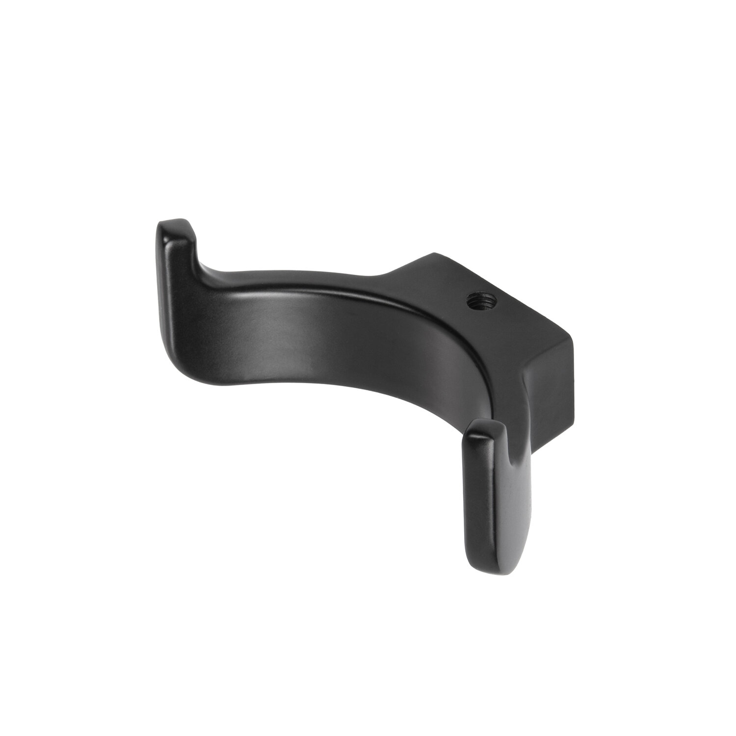 Крючок двухрожковый мебельный EDSON FHK-20203-N00-MB, чёрный