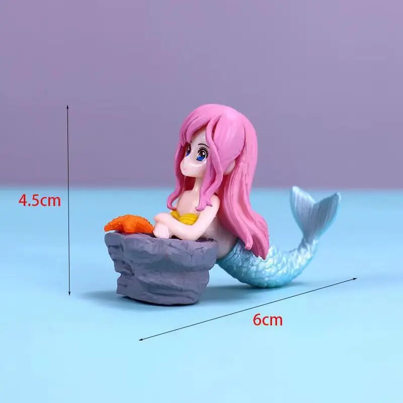 Миниатюрная фигурка русалки, Цвет: C