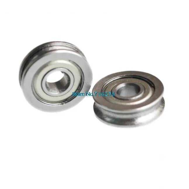 10 шт./лот U-образное направляющее колесо для экструдера 3D-принтера, Размер 4*13*4 мм