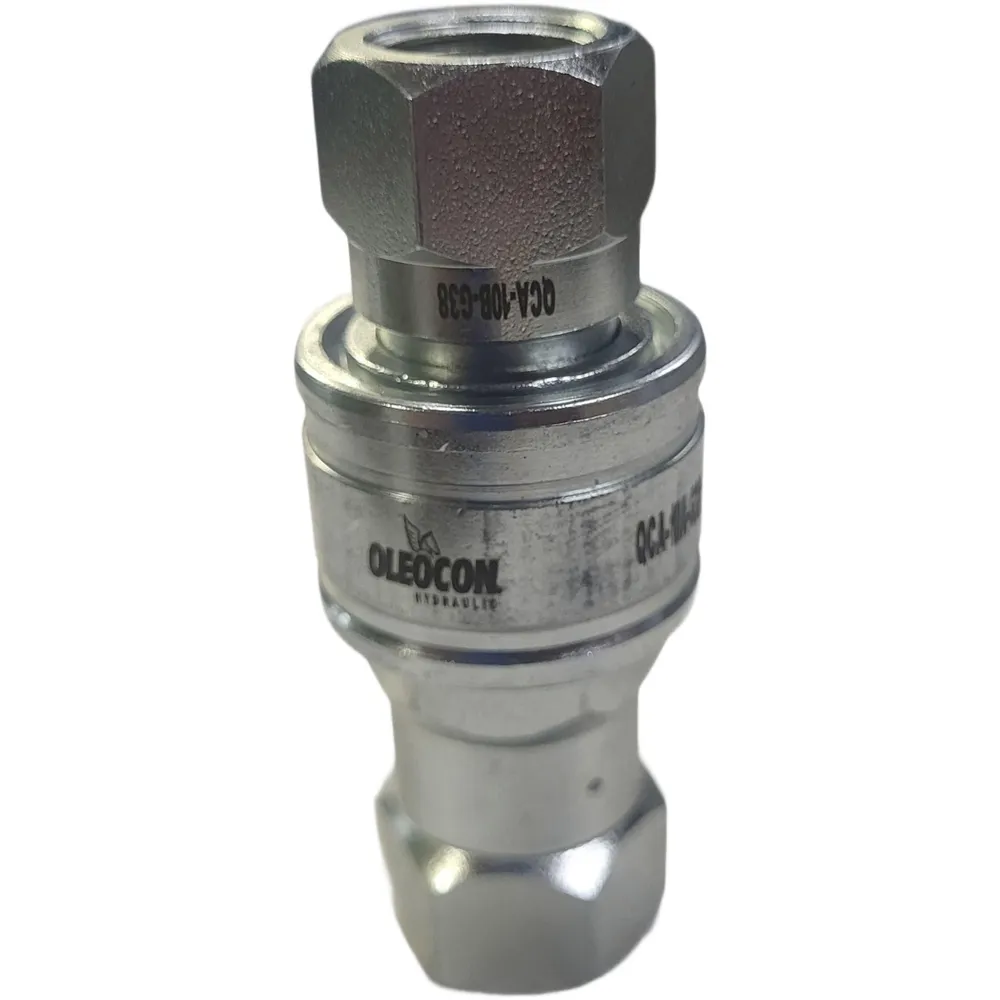 БРС гидравлический (Быстроразъемное соединение) ТИП А 3/8 (комплект мама + папа) ISO 7241-A. OLEOCON, Турция