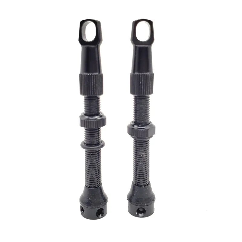 Бескамерные клапаны для велосипеда Presta Черный, black 1 pair