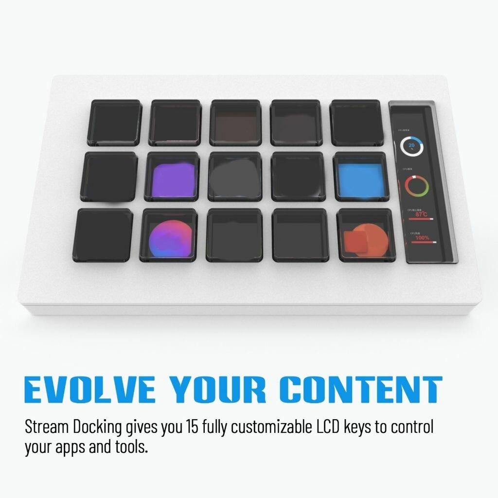 Контроллер Stream Deck с LCD экраном - черный — фото 1