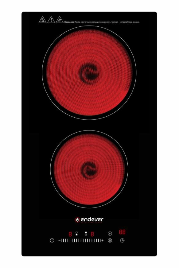 Плита эл. ENDEVER Skyline DP-62 черный