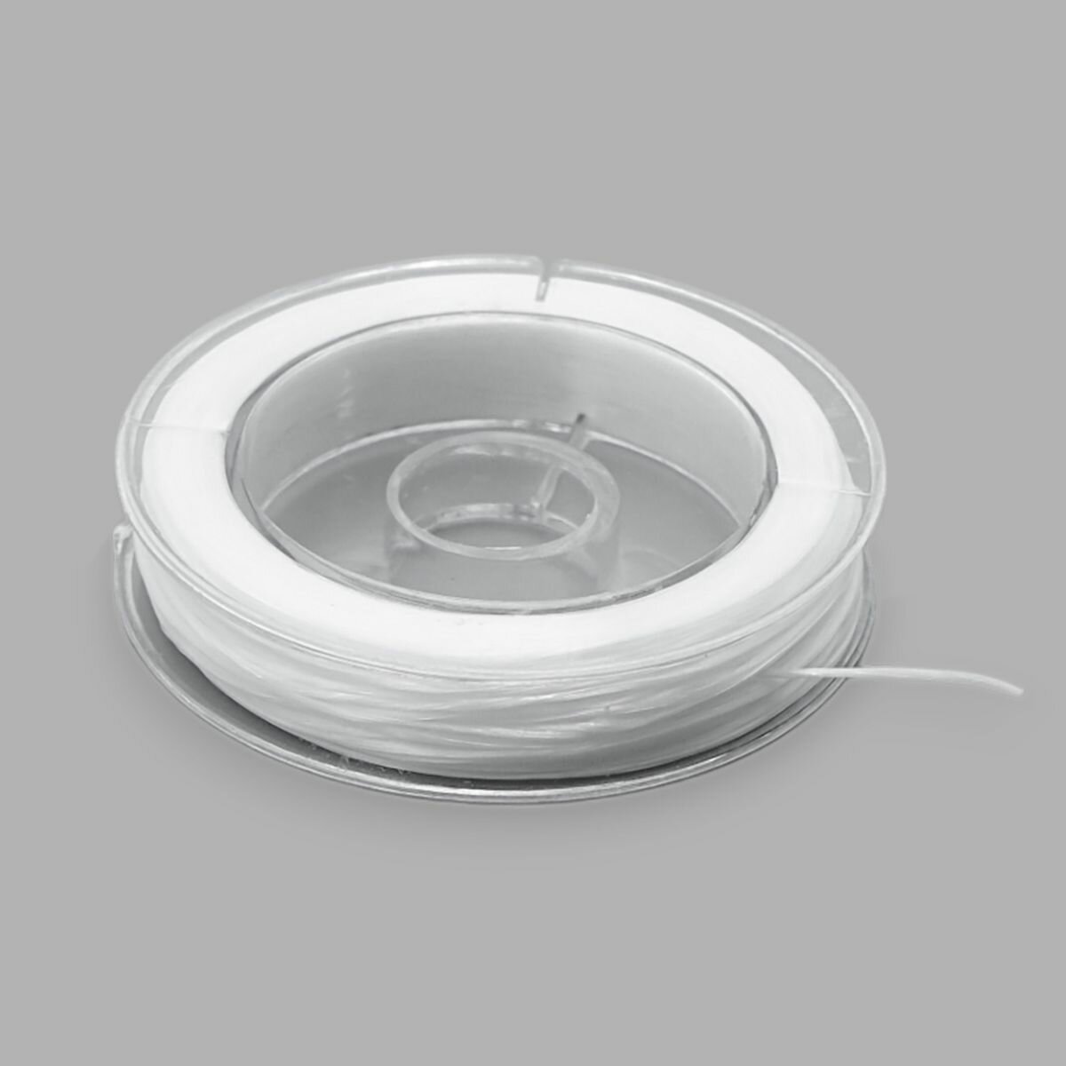 Нить-резинка, без оплетки, 0,8 мм*20 м, Astra&Craft (белый)