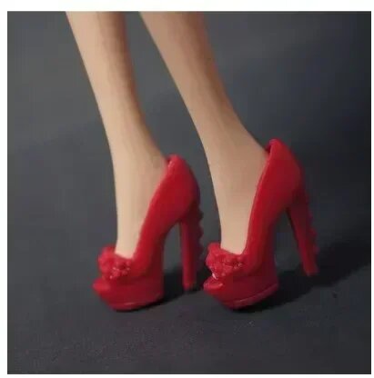 Обувь для куклы BB 1:6 Красный, HA1-4