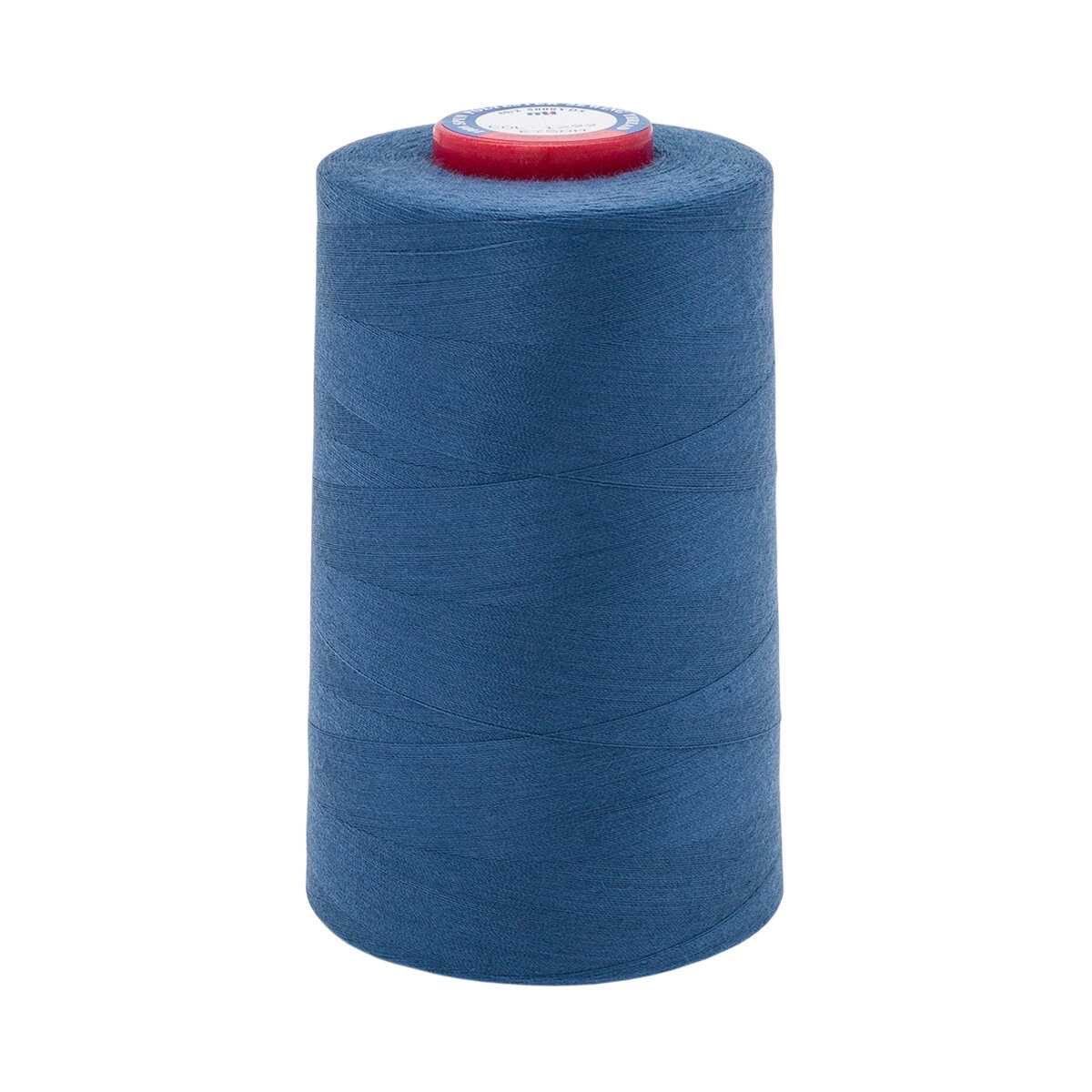 Нитки швейные №40/2, 4572 м (5000 ярдов), промышленные, mH EURON (1299 синий джинс)