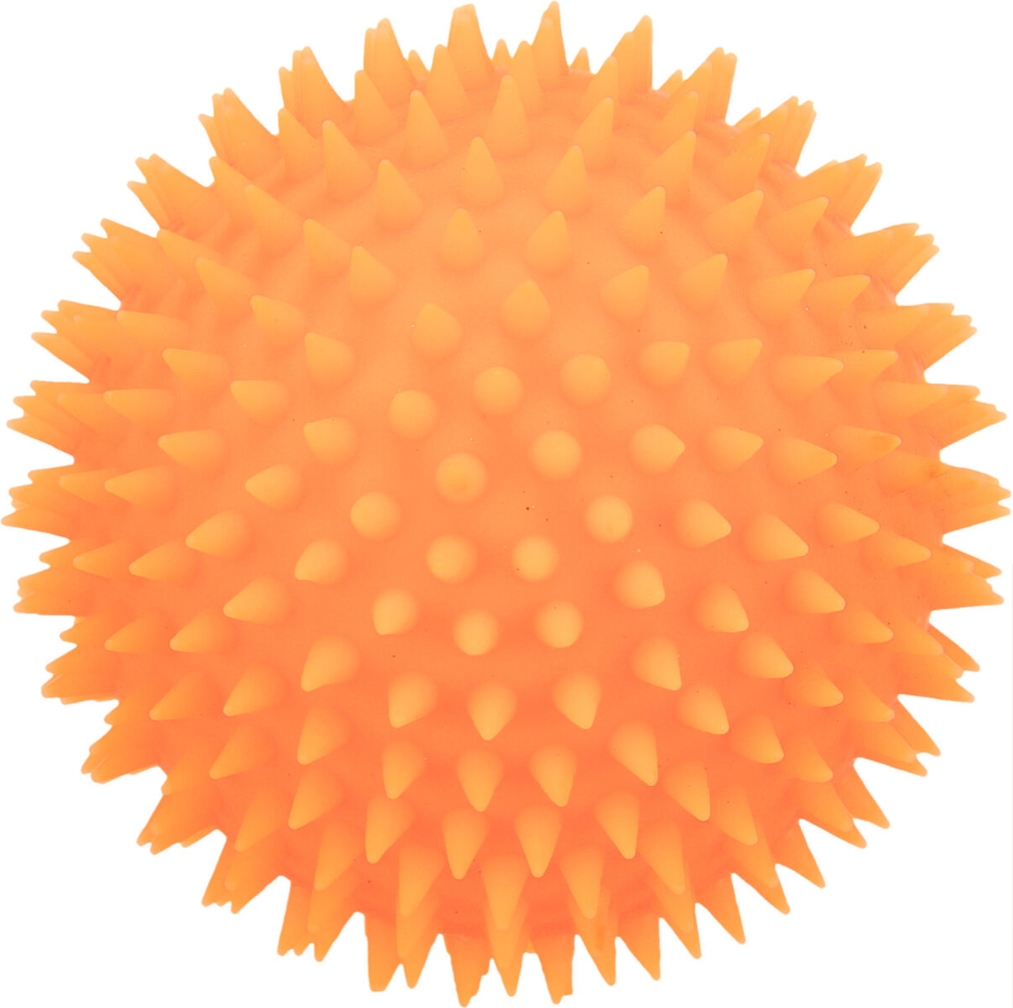 Игрушка Trixie Мяч игольчатый с пищалкой виниловый в ассортименте для собак (10 см)