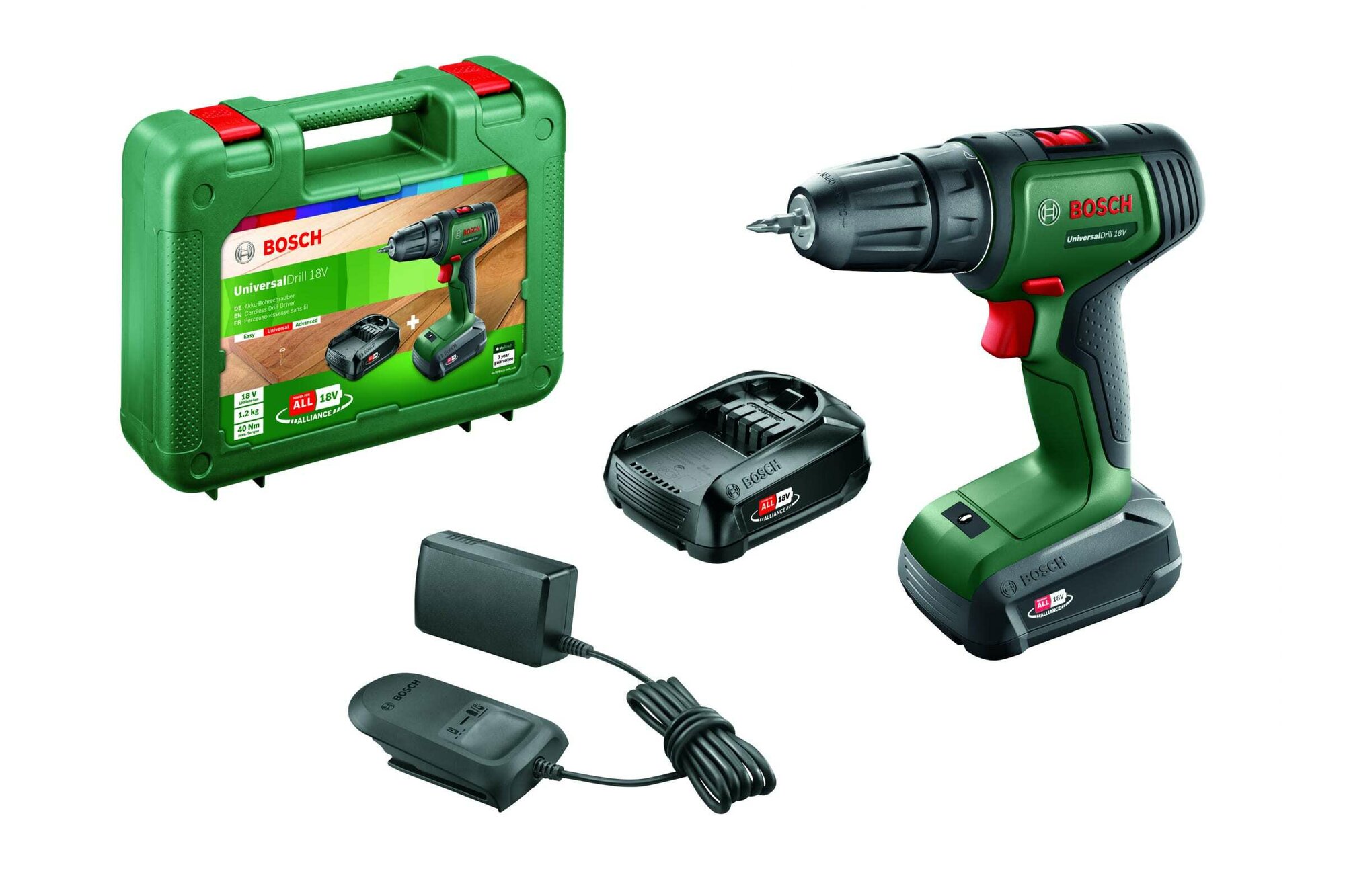 Дрель Bosch UniversalDrill 18V 06039D4002