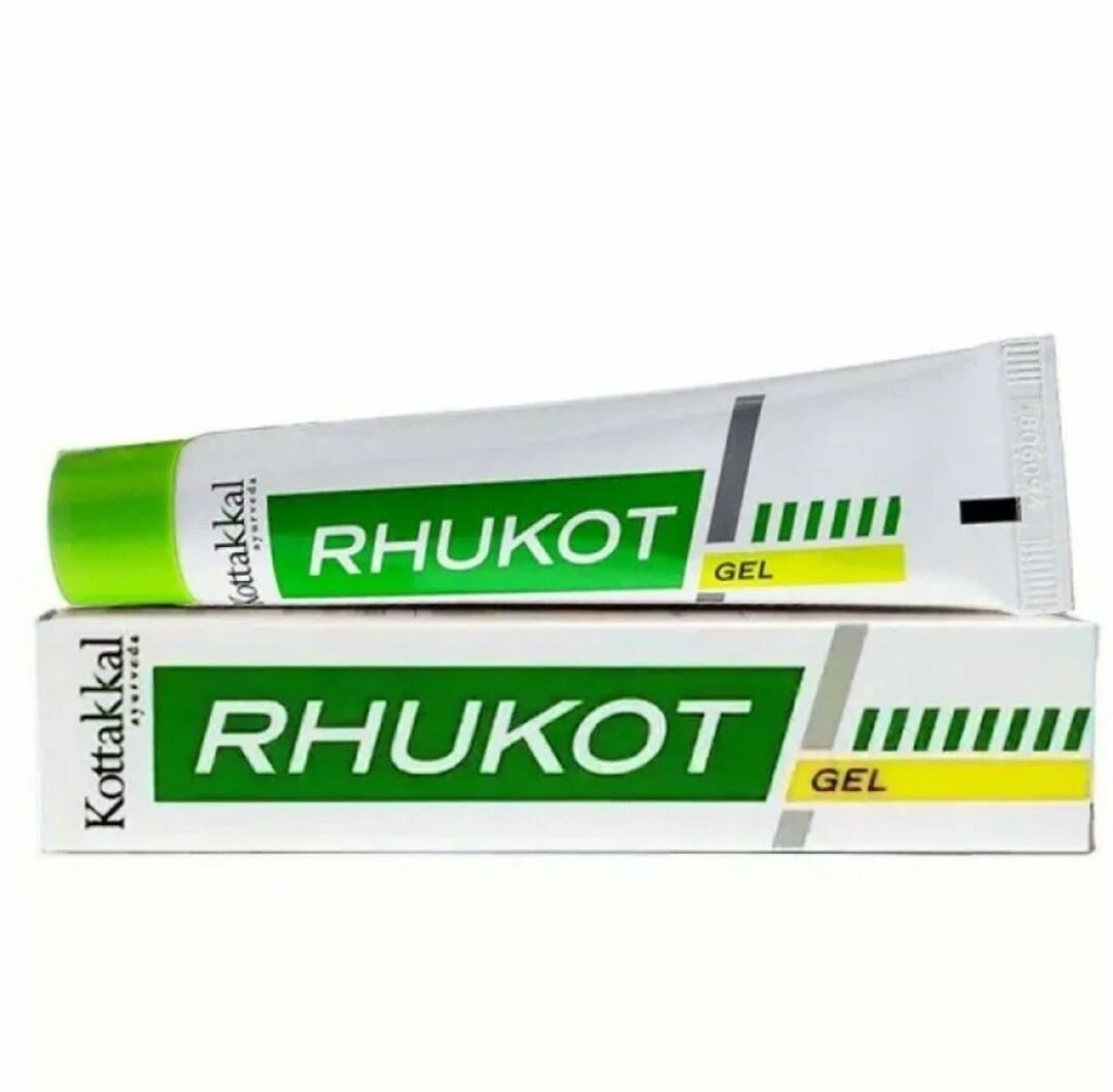 Rhukot ( Рукот) Kottakkal gel, гель для суставов и мышц, 25 гр, Индия