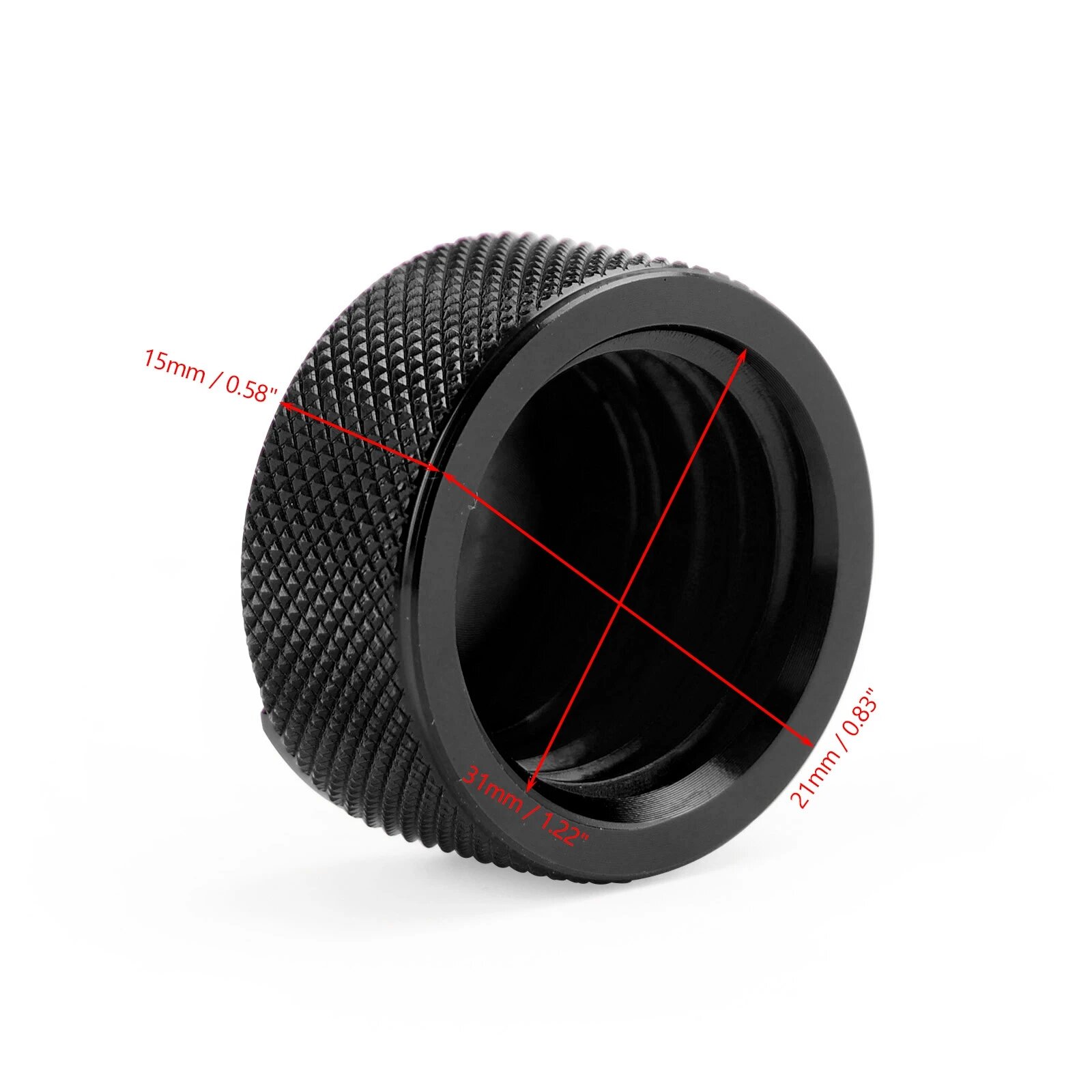 Расширительная крышка водяного бака Areyourshop CNC для Ducati Monster 937 950 Plus 821 1200 R S Черный, черный