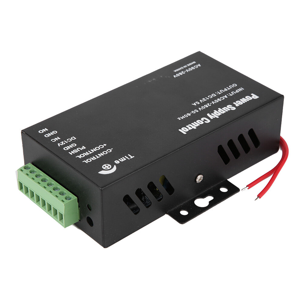 Порт резервного питания для управления блоком питания системы безопасности офиса с контролем доступа (AC90‑260V до DC12V 5A)