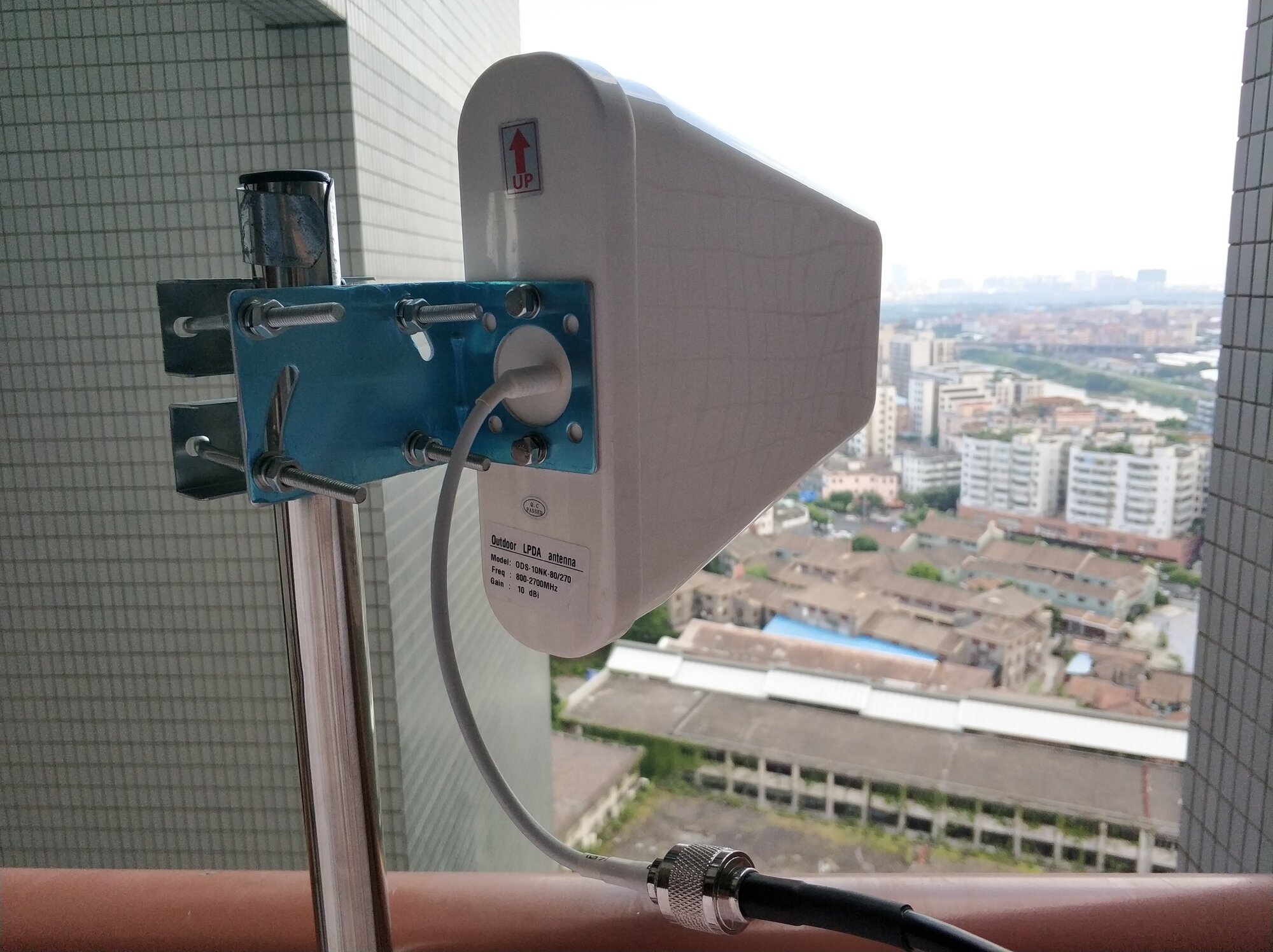 700~ 2700мгц наружная LPDA антенна N-Female 0.3m 10dBi получает внешнюю антенну для ретранслятора сотовой связи 2G 3G 4G