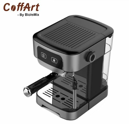 Coffart By BioloMix 1200 Вт 20 бар Кофе для эспрессо Мгновенный разогрев с насадкой для вспенивания молока Cafetera Cappuccino Горячая вода и пар -jua