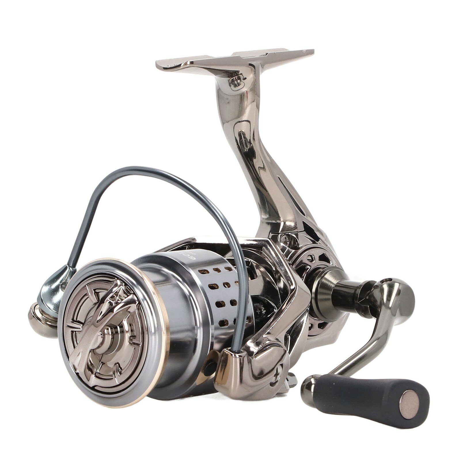 5.2:1 Рыболовная катушка для дальнего заброса, металлическая спиннинговая катушка со скошенным выходным отверстием для ловли морского карпа 2000S