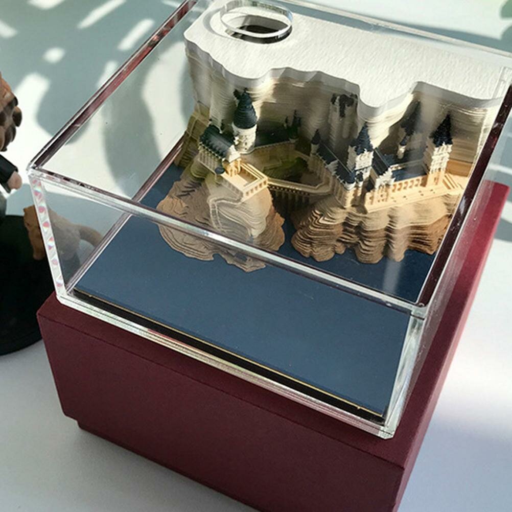 Бумажные заметки, художественные строительные блоки, 3D украшения, липкие наклейки для заметок для учителей, друзей, коллег
