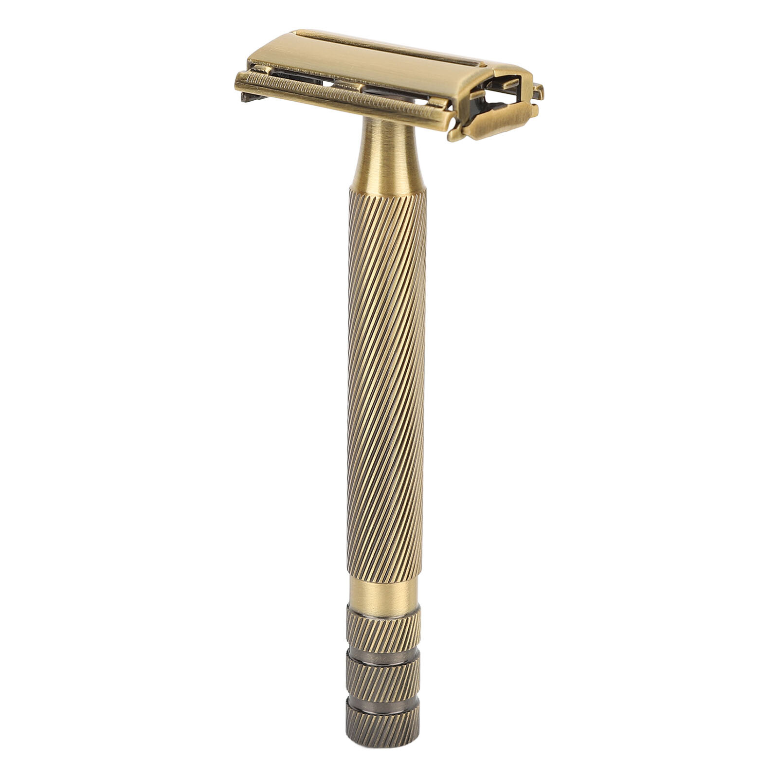 Ручка безопасной бритвы для мужчин, многоразовая, из металлического сплава, идеальный подарок для барбершопа