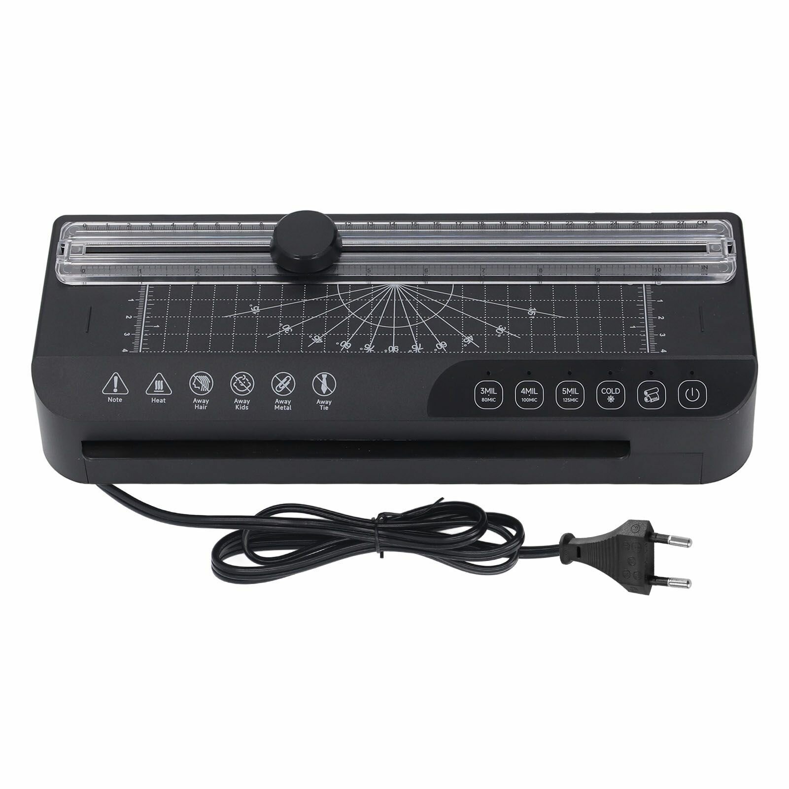 Ламинатор A4 320 мм/мин для дома, многофункциональная машина для ламинирования документов и карт, EU Plug AC220-240V