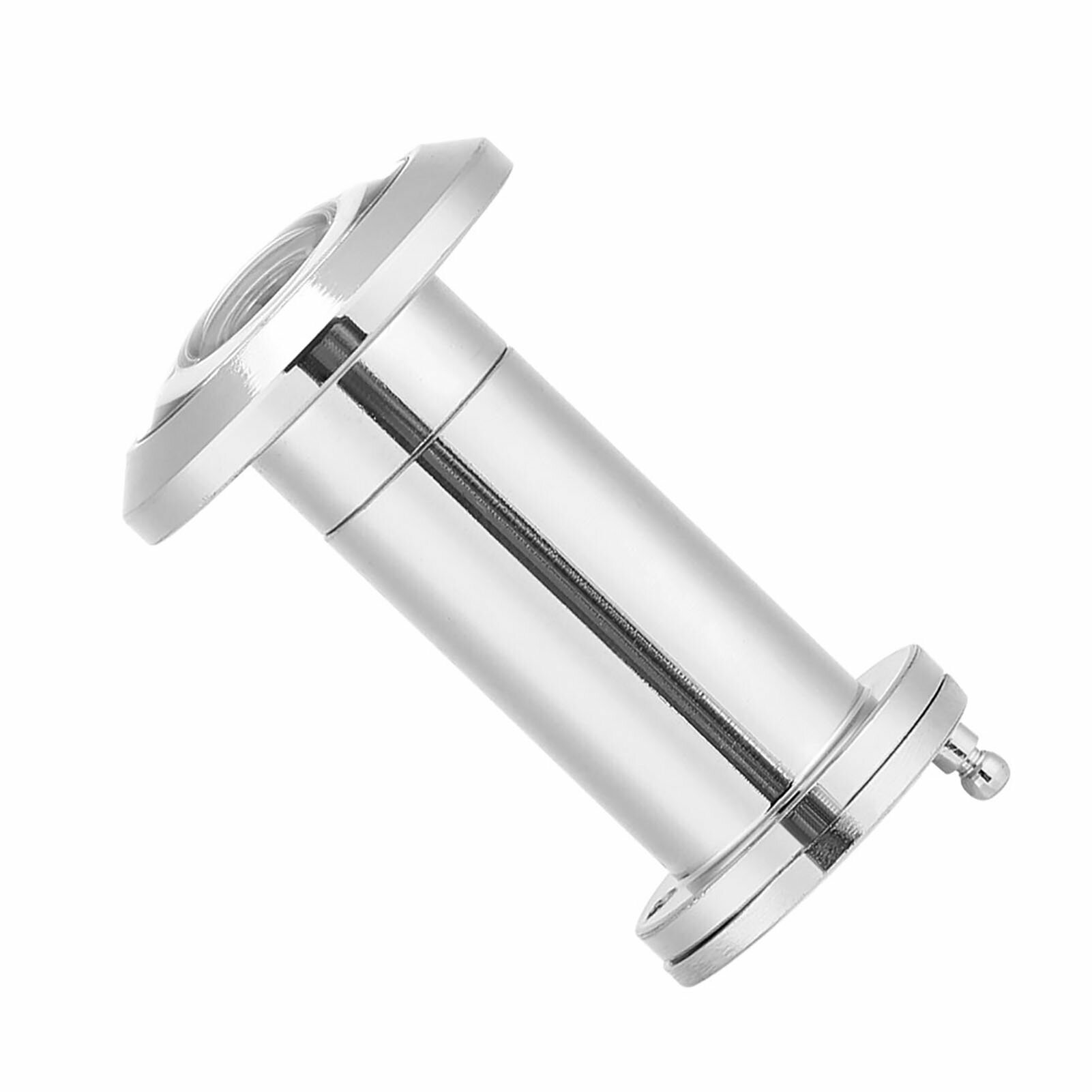 Дверной глазок с углом обзора 200 градусов и прочной защитной крышкой, яркий хром