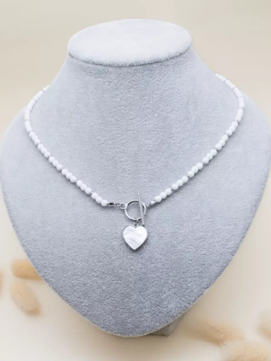 Колье, перламутр