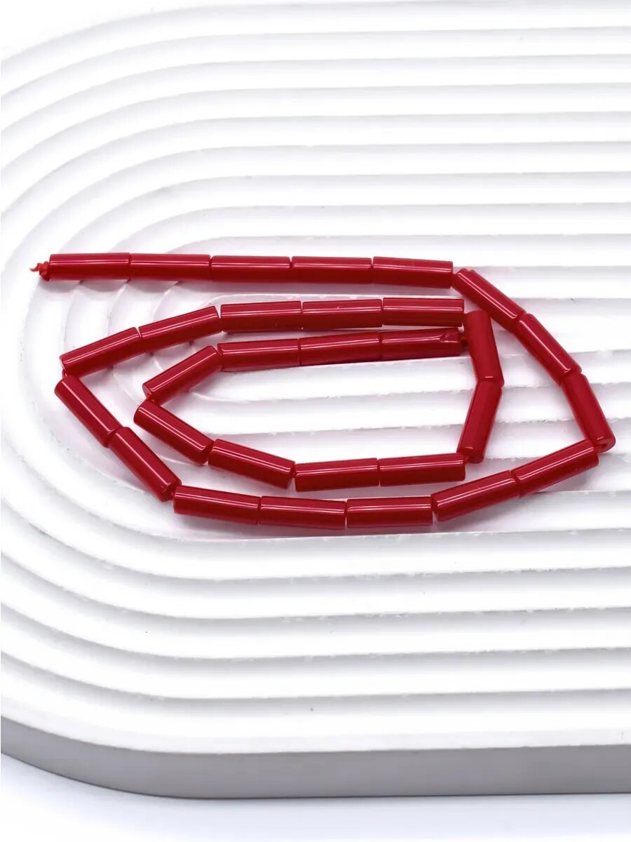 0836 Уникальные магические коралловые бусины трубочки хит А+