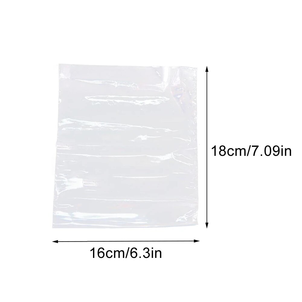 Термоусадочная пленка POF прозрачная 100 шт. 16x18cm