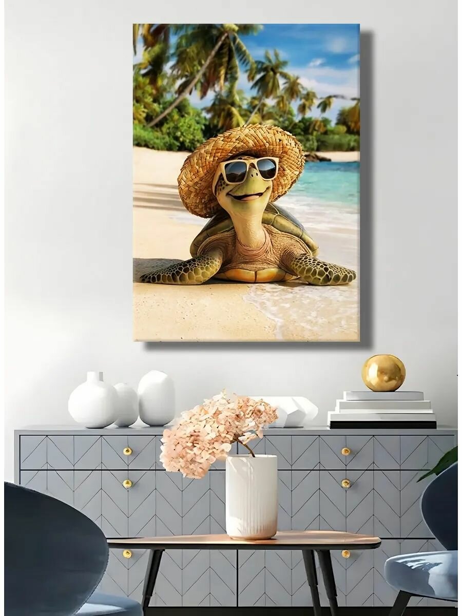 Картина "Солнечный отдых", на стену 50х70см 1шт.