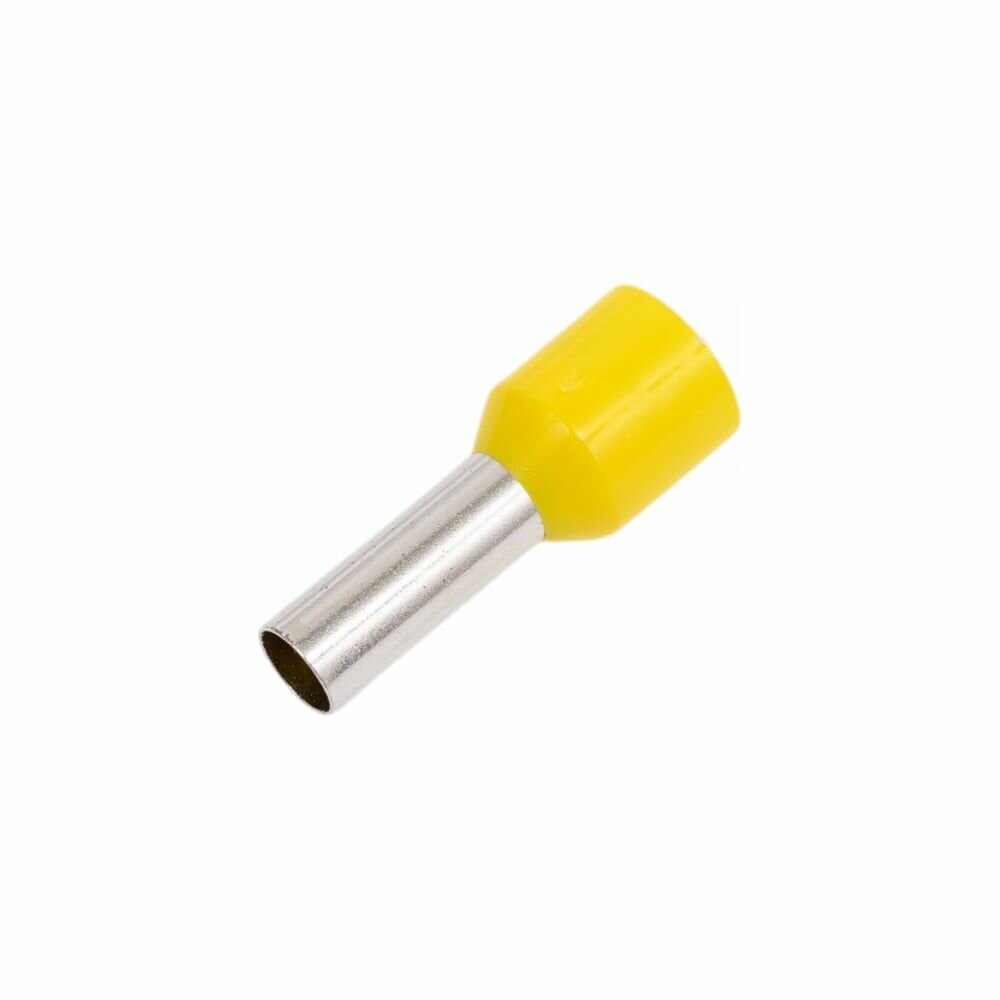 Наконечник штыревой втулочный изолированный НШВИ 6.0-10 КВТ 92306 (Упаковка 100 штук)