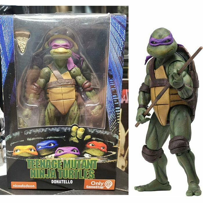 NECA "Черепашки-ниндзя" 1990 г. Версия фильма TMNT Limited Edition ZZQ