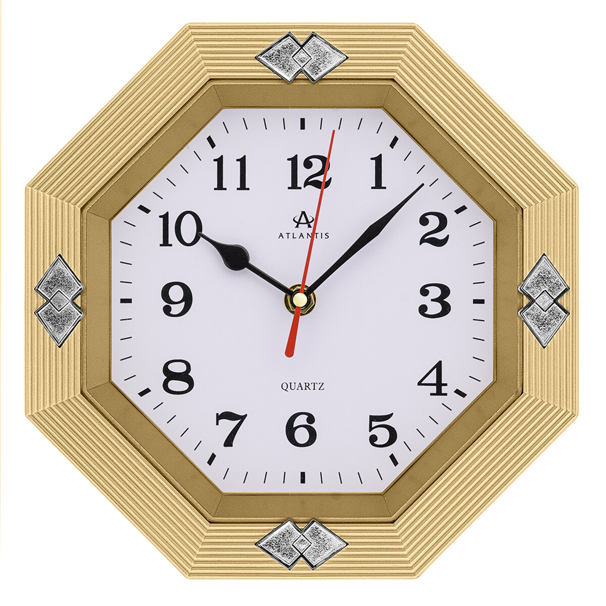 Часы настенные Atlantis TLD-6052 gold