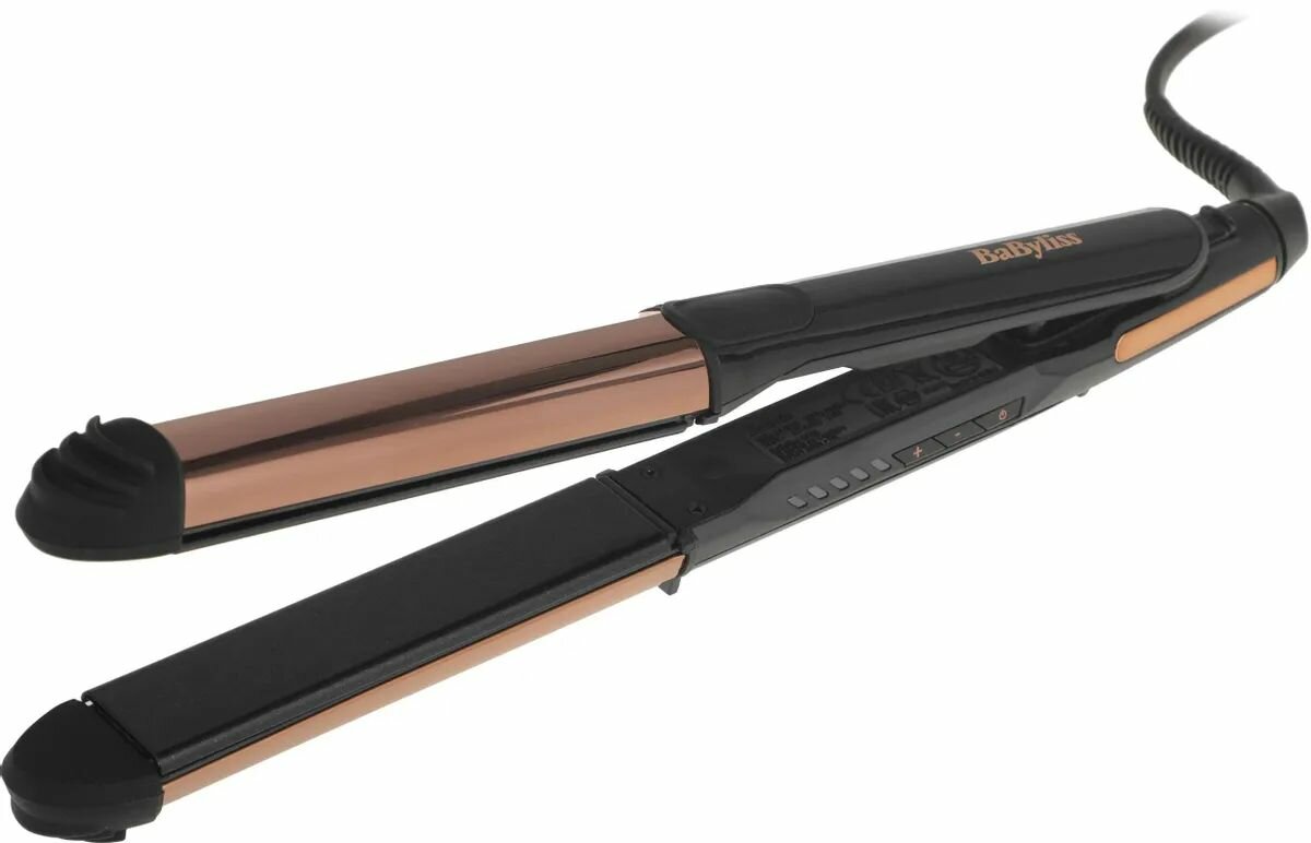 Выпрямитель для волос BABYLISS ST481E, черный/золотистый