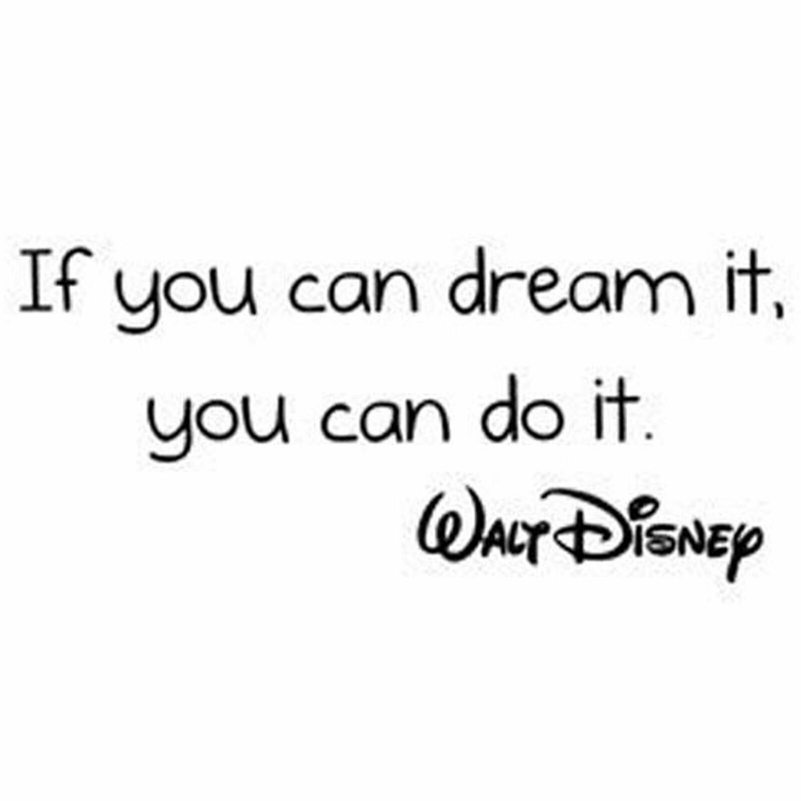 Если вы можете мечтать об этом, наклейка для гостиной, спальни, декоративная наклейка на стену, фон