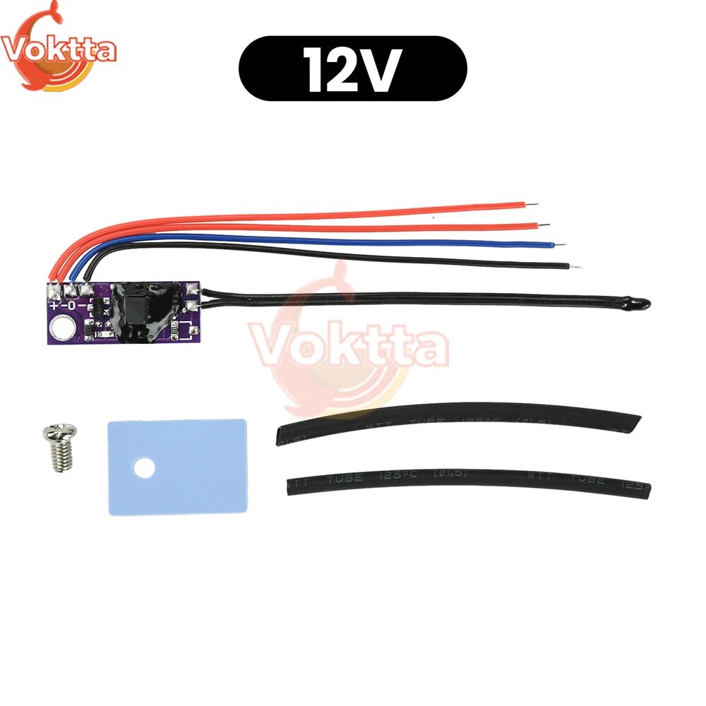 12V PWM контроллер скорости вращения вентилятора