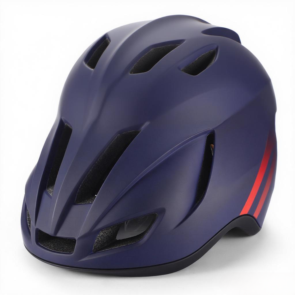 Шлем для велосипеда вентилируемый ультralight интегрированный Bike Helmet Safety Cap Cycling Equipment, цвет: белый, черный, серый, синий, фиолетовый (по выбору), материал: PC+EPS, обхват головы: 580-610мм, размер изделия: 275*155мм, вес изделия: 230г,